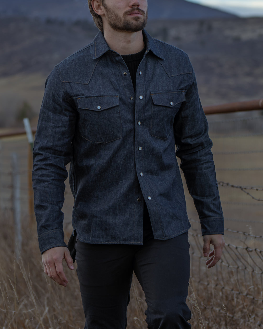 Badlands Kurabo Denim Shirt | Triple Aught Design