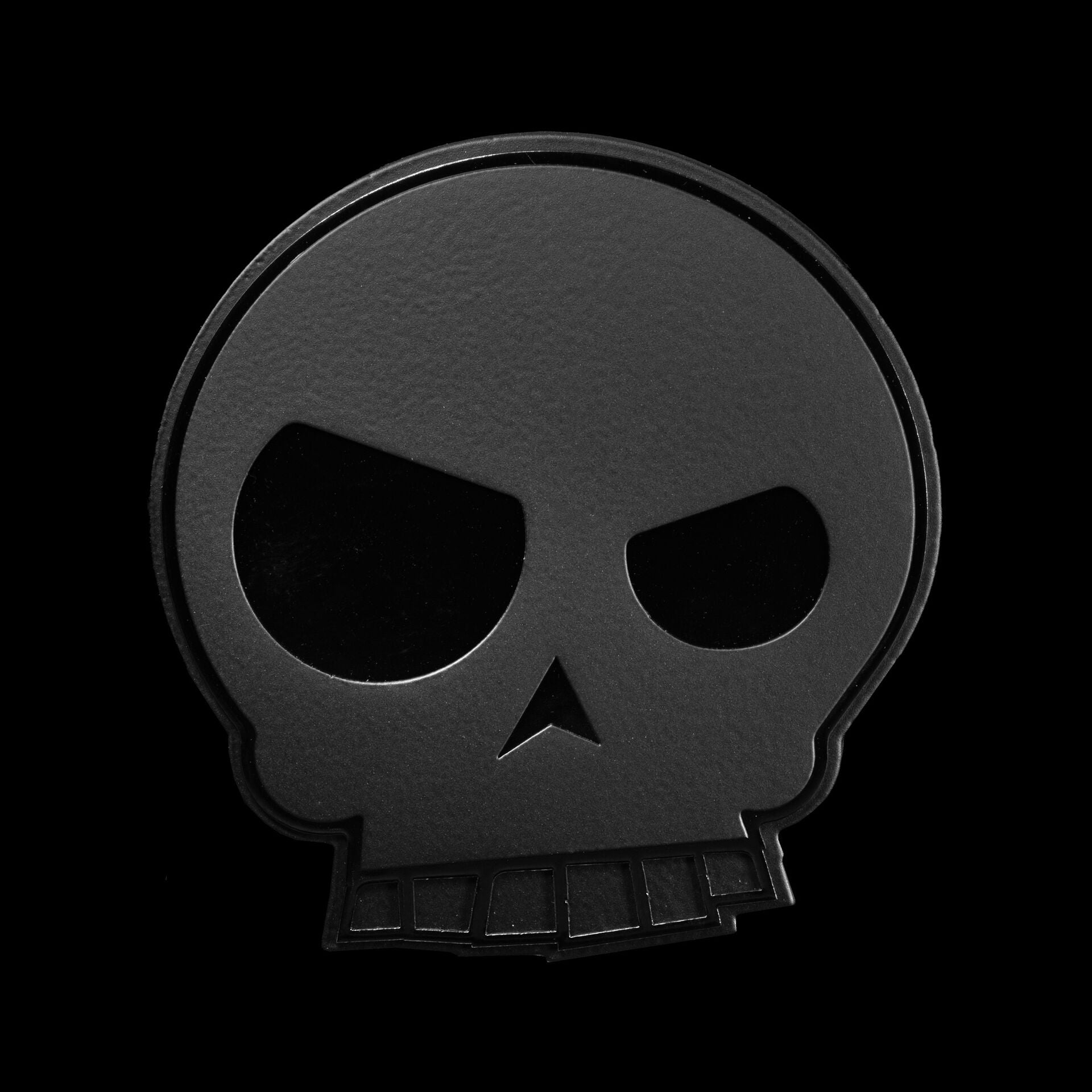 Mean Skull Grill Badge | Triple Aught Design